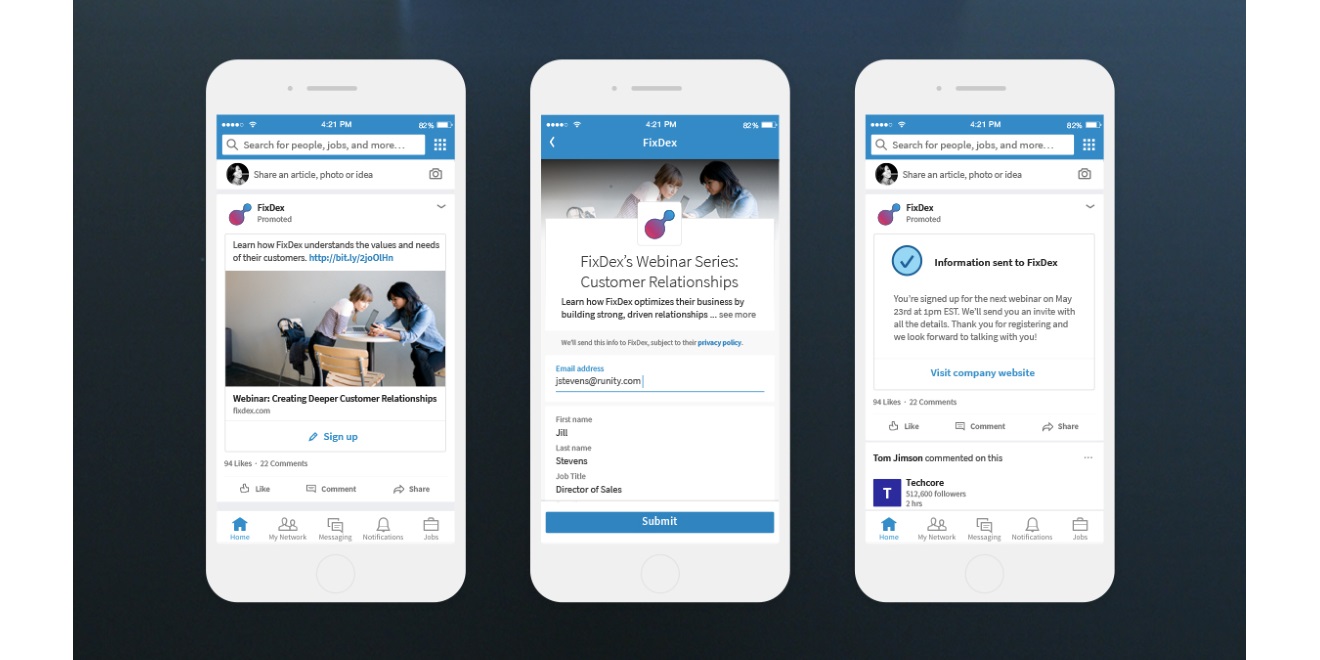LinkedIn Introduces Lead Gen Forms | Arrowshade LinkedIn Introduces Lead Gen Forms | Arrowshade